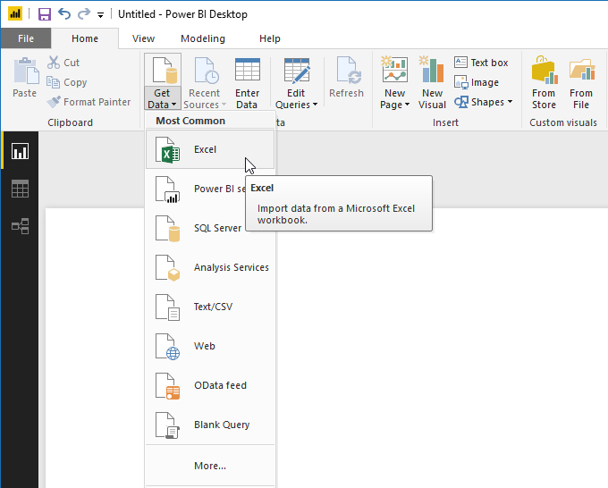 Power BI Desktop Connecting To Data Sources Velsoft Blog